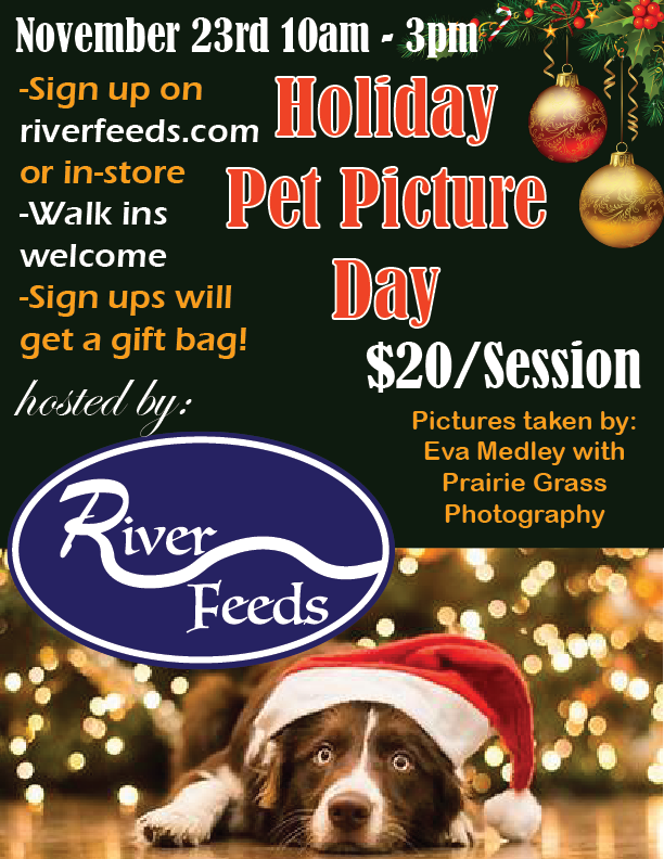Holiday Pet Picture Day Ticket — River Feeds
