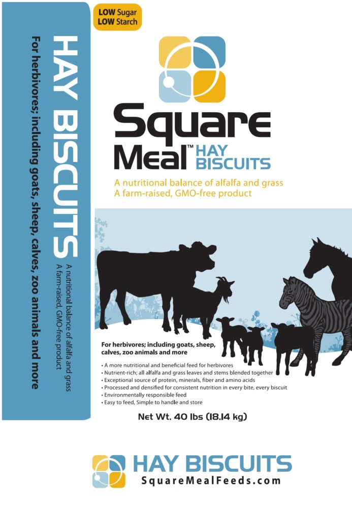 Square Meal Hay Biscuits - 40lb — River Feeds